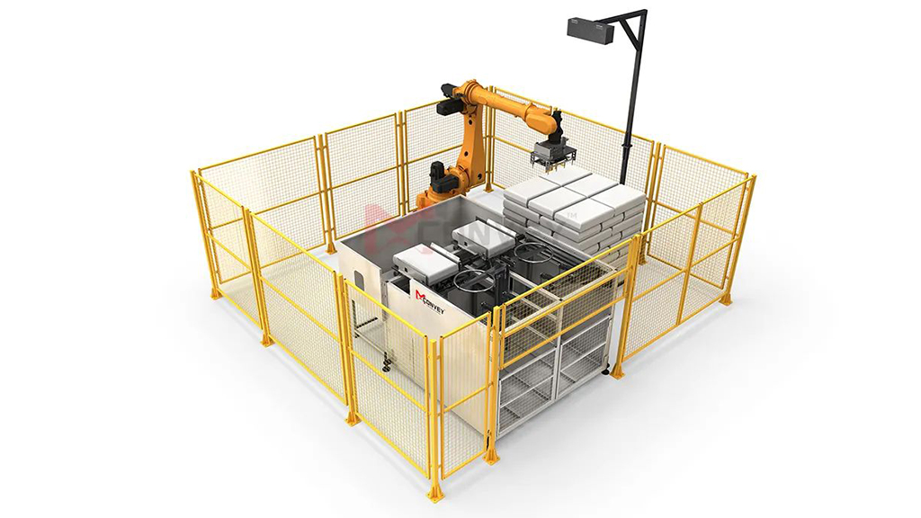 Automatic material unloader for plastic processing - Liansu