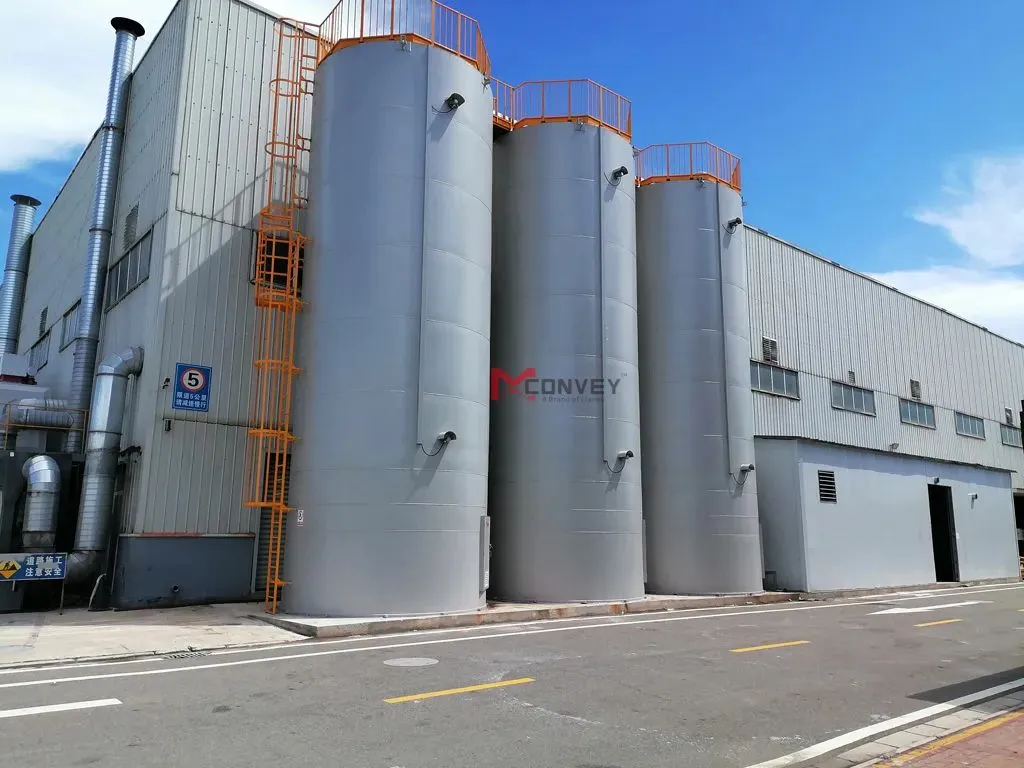 Plastic Material Conveying System for Plastic Pallet production - Liansu